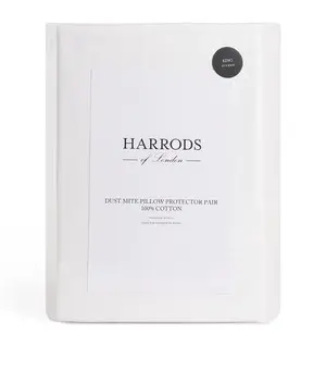 Harrods Dust Mite Pillowcase Protector Pair