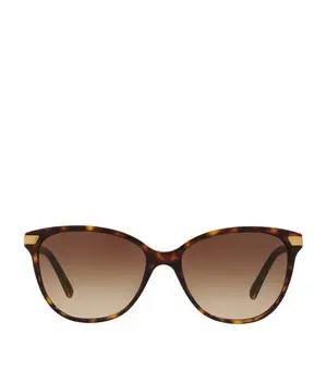 Burberry Metal Be4216 Sunglasses - Brown