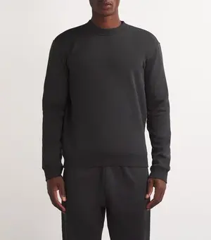 SKIMS Classic Fleece Sweatshirt - Black