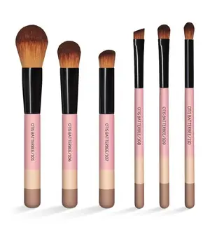 OTIS BATTERBEE Total Face Brush Set - Pink