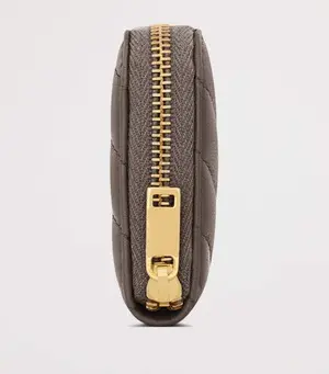 Saint Laurent Cassandre Matelassé Wallet - Black