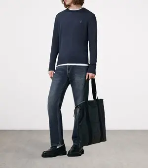 ALLSAINTS Mode Wool Sweater - Blue