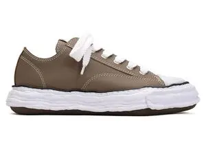 Mihara Yasuhiro Peterson 23 Og Sole Leather Low Sneakers - Brown