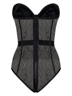 ROOM76 Sweetheart Neck Bodysuit