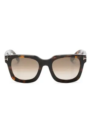 TOM FORD Square-frame Sunglasses - Brown