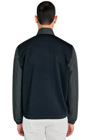 CON.STRUCT Slim Fit Recycled Hybrid Field Jacket - Black