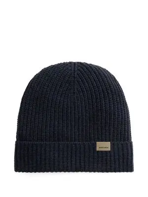 Woolrich Ribbed-knit Beanie - Blue