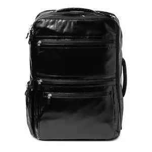 BAGGALLINI Baggallini Modern Convertible Travel Backpack Black Gloss Ripstop
