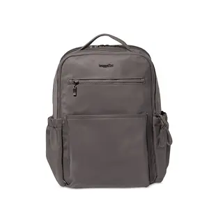 BAGGALLINI Baggallini Tribeca Expandable Laptop Backpack Smoke Twill