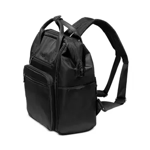 BAGGALLINI Chelsea Laptop Backpack - Black Twill