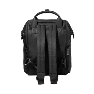 BAGGALLINI Chelsea Laptop Backpack - Black Twill