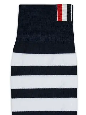 Thom Browne Mid-calf Socks - Blue