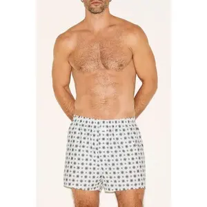 SKIMS Cotton Poplin Boxers - Foulard Print