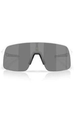 Oakley Oakley Sutro Lite Prizm™ Polarized Wrap Shield Sunglasses Black White
