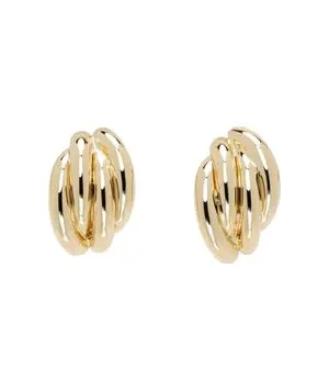 ANINE BING ANINE BING Gold Knot Stud Earrings - Gold