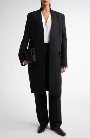 TOTEME Deep Pleated Coat