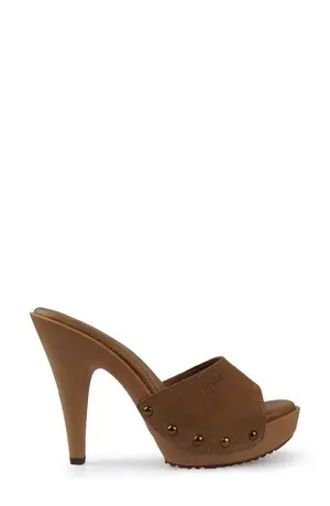 CANDIE'S Viviana Platform Sandal - Sand Suede