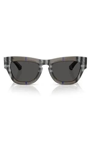 Burberry 51mm Square Sunglasses - Dark Green