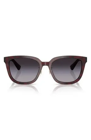 Burberry 57mm Square Sunglasses - Grey Flash