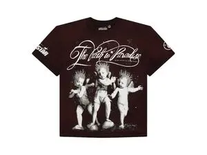 HELLSTAR Cherubs T-shirt - Brown