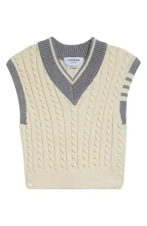Thom Browne V Neck Vests For Women