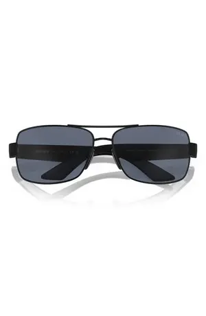Prada 65mm Oversized Pillow Sunglasses