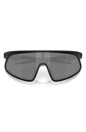 Oakley 149mm Prizm Polarized Shield Sunglasses - Matte Black