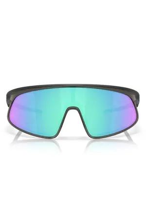 Oakley Oakley 149mm Prizm Polarized Shield Sunglasses Sapphire