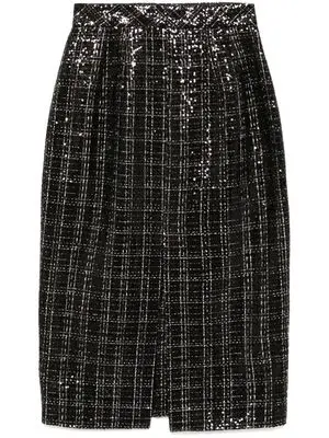 Dice Kayek Sequined Skirt