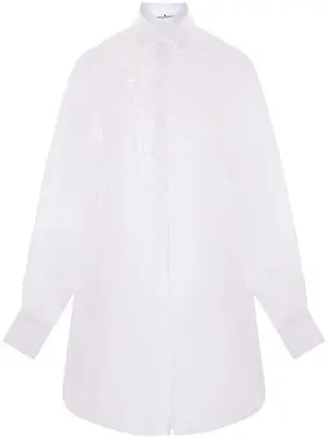 Ermanno Scervino Curved Hem Shirts For Women