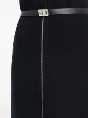 FERRAGAMO Gancini Buckle Skirt