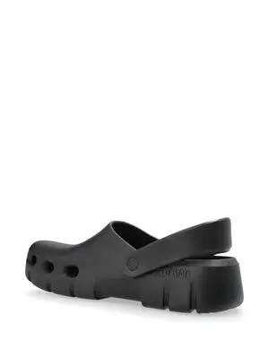 BIRKENSTOCK Flow Eva Regular Slides - Black