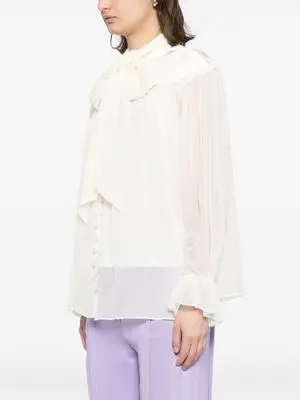 Zimmermann Shimmering Button Blouse