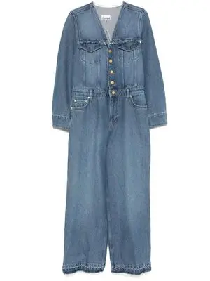 GANNI Denim Jumpsuit