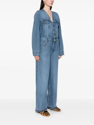 GANNI Denim Jumpsuit