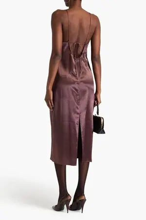 Tibi Satin-crepe Midi Slip Dress
