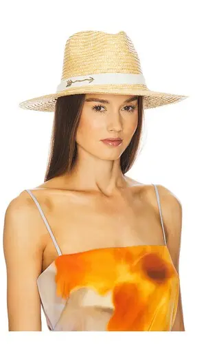 NIKKI BEACH Alix Straw Hat - Natural