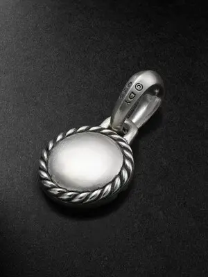 David Yurman Sterling Lapis Lazuli Evil Eye Pendant