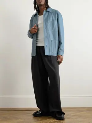Givenchy Leather Overshirt