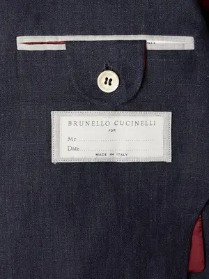 Brunello Cucinelli Linen Suit Jacket