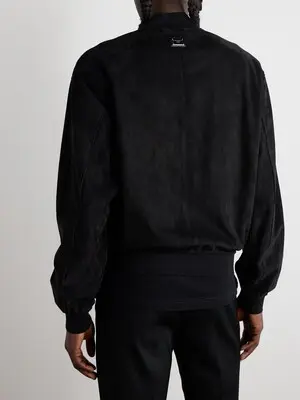 Dolce & Gabbana Suede Bomber Jacket