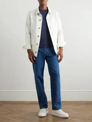 Brunello Cucinelli Linen And Cotton-blend T-shirt