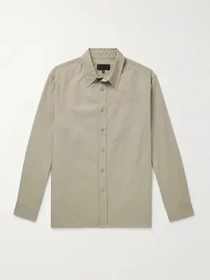 NILI LOTAN Chance Cotton-twill Shirt
