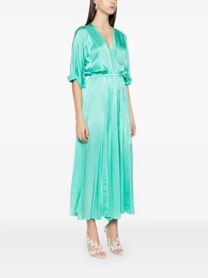 FORTE_FORTE Silk Maxi Dress