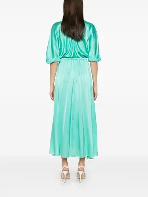 FORTE_FORTE Silk Maxi Dress