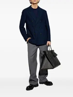 Etro Double-breasted Blazer - Blue