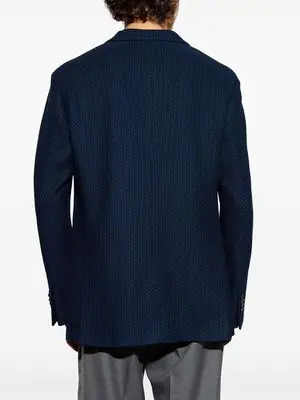 Etro Double-breasted Blazer - Blue
