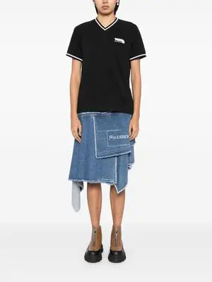 Maison Kitsuné Flash Fox Raglan T-shirt - Black