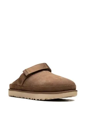 UGG Goldenstar Suede Clogs - Brown