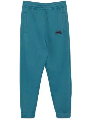 Maison Kitsuné Flash Fox Patch Sweatpants - Blue